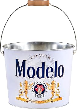Amazon.com: Modelo Beverage Bucket with Wire Handle Modelo (433317-12 ...
