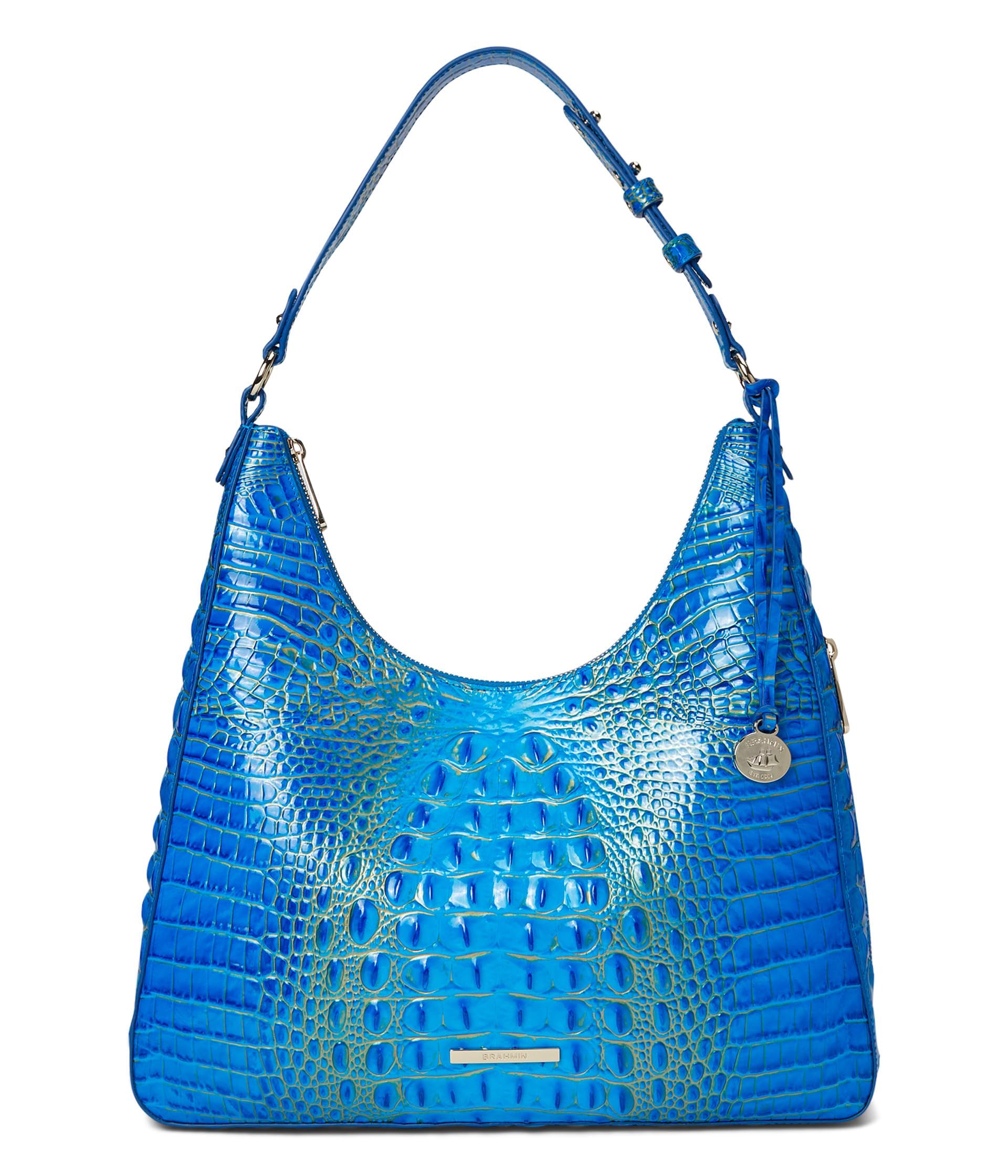 Snapklik.com : Brahmin Womens Tabitha Satchel Electric Indigo One Size