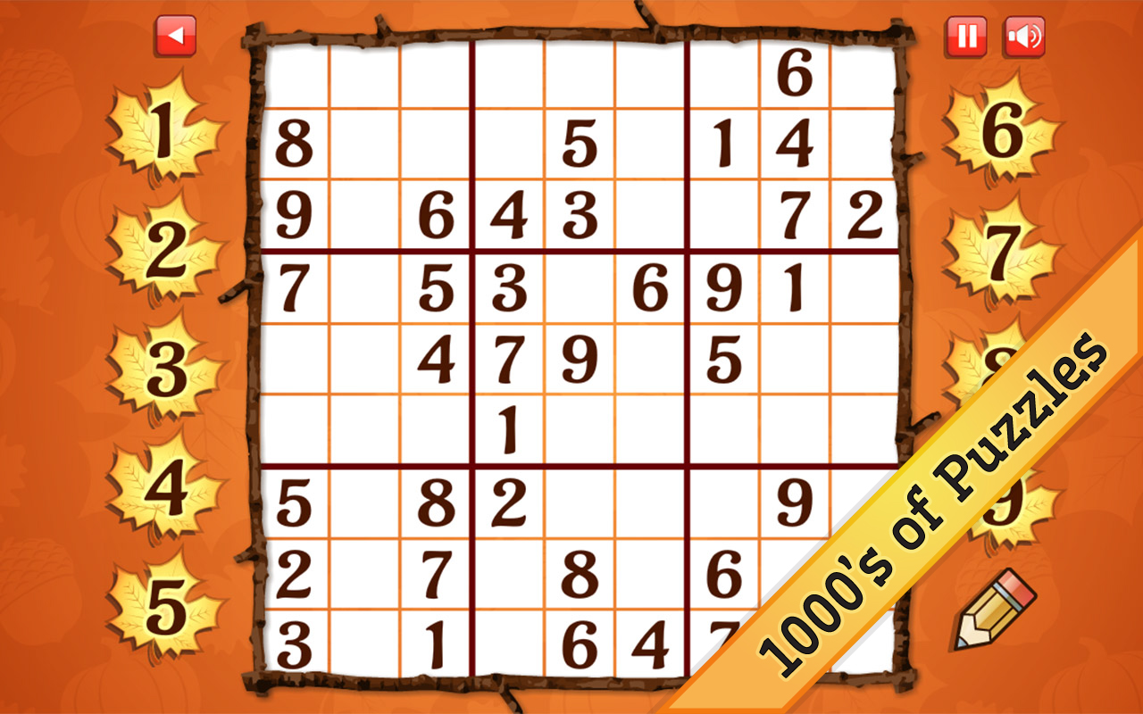 Fall Sudoku - App on the Amazon Appstore
