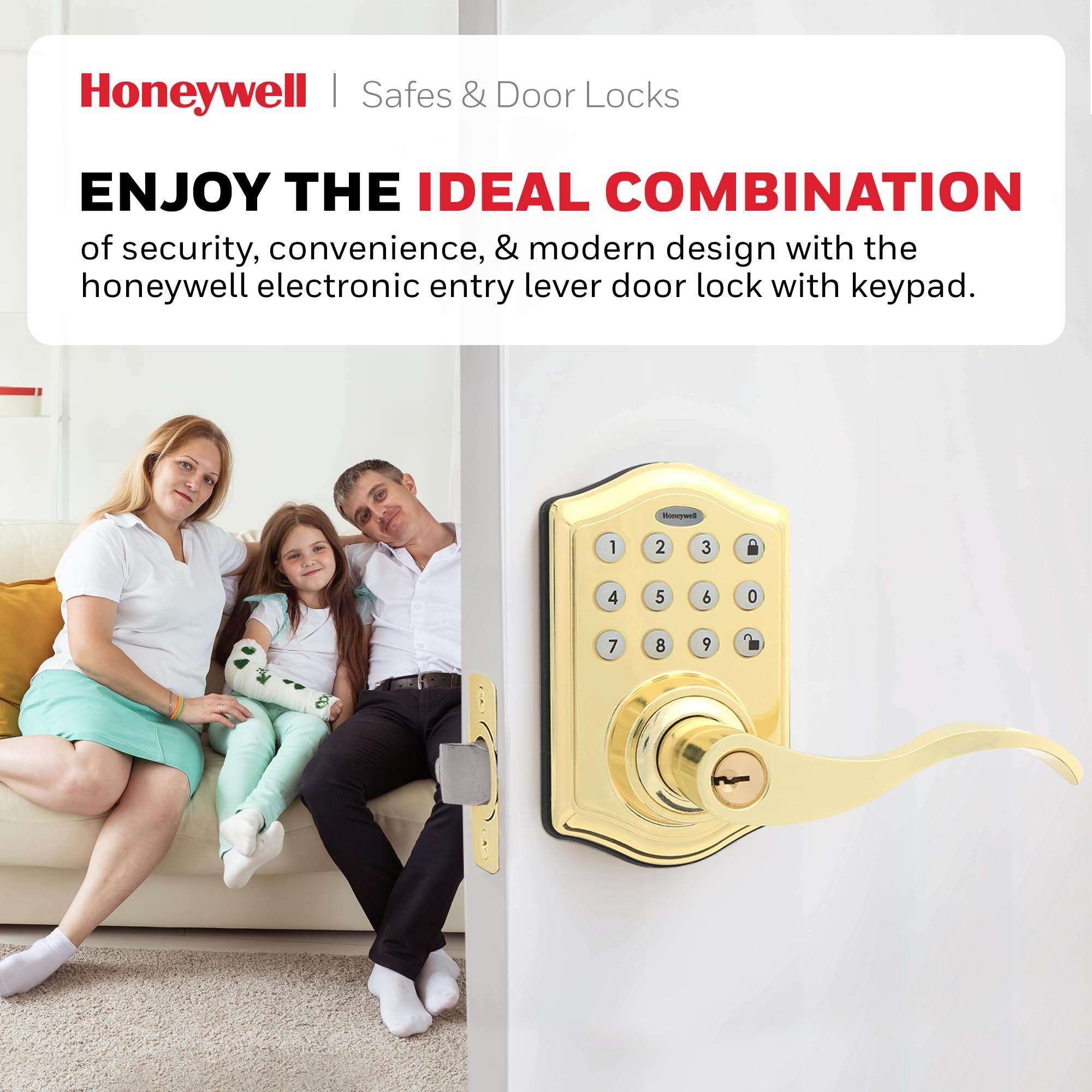 Honeywell Z Wave Door Lock Antique Brass Z Wave Electronic Door Locks