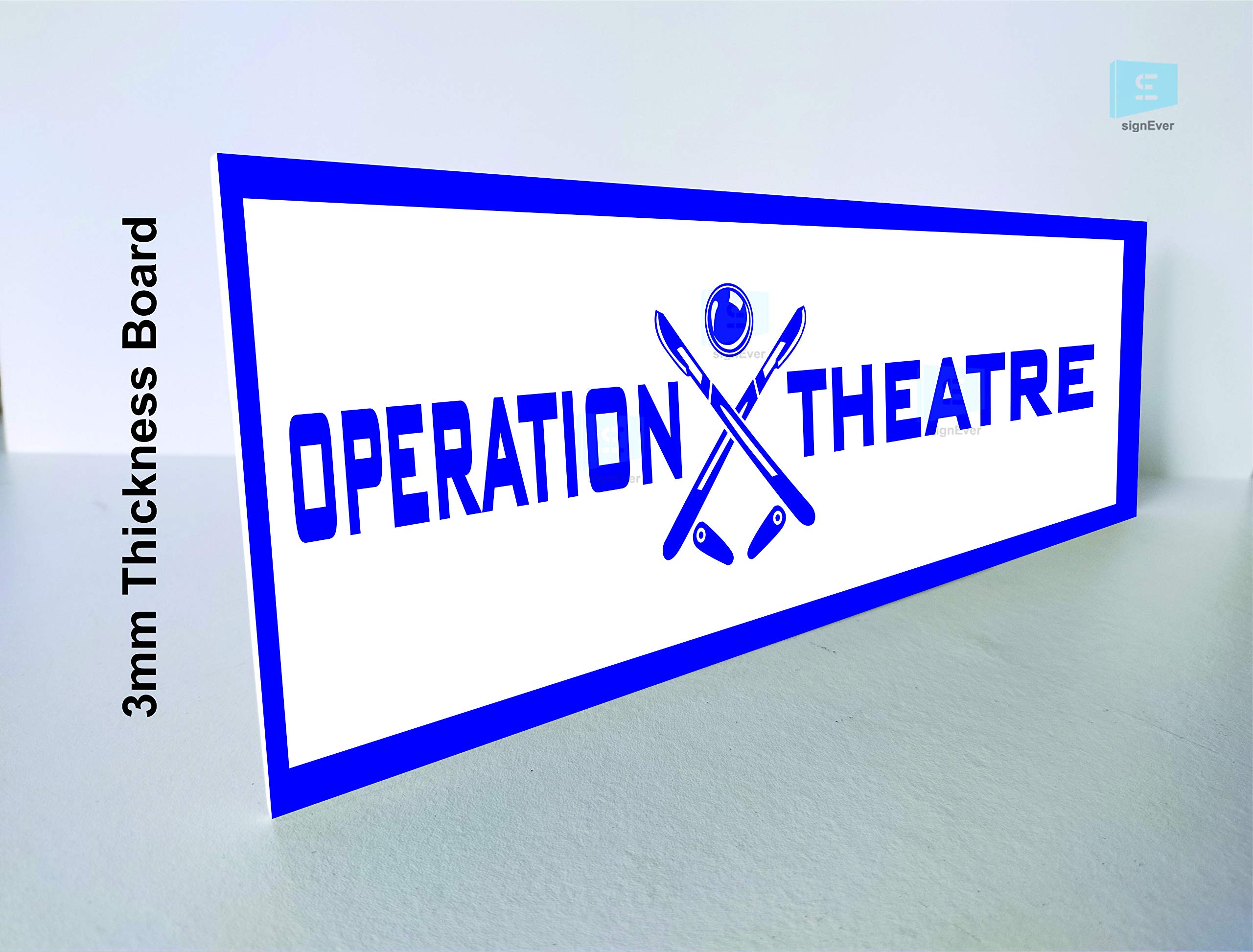 Buy SIGN EVER Operation Theatre Sign Board For Hospital Pharmacy ...