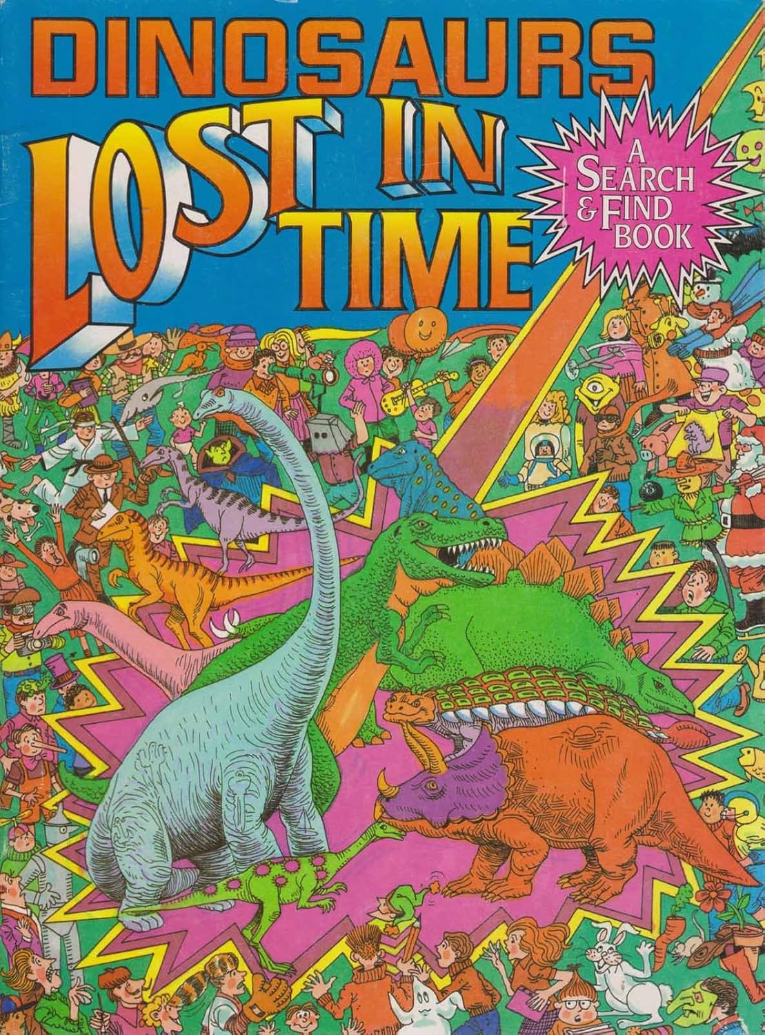 Amazon.com: Dinosaurs Lost in Time: A Search And Find Book #1 FN ...