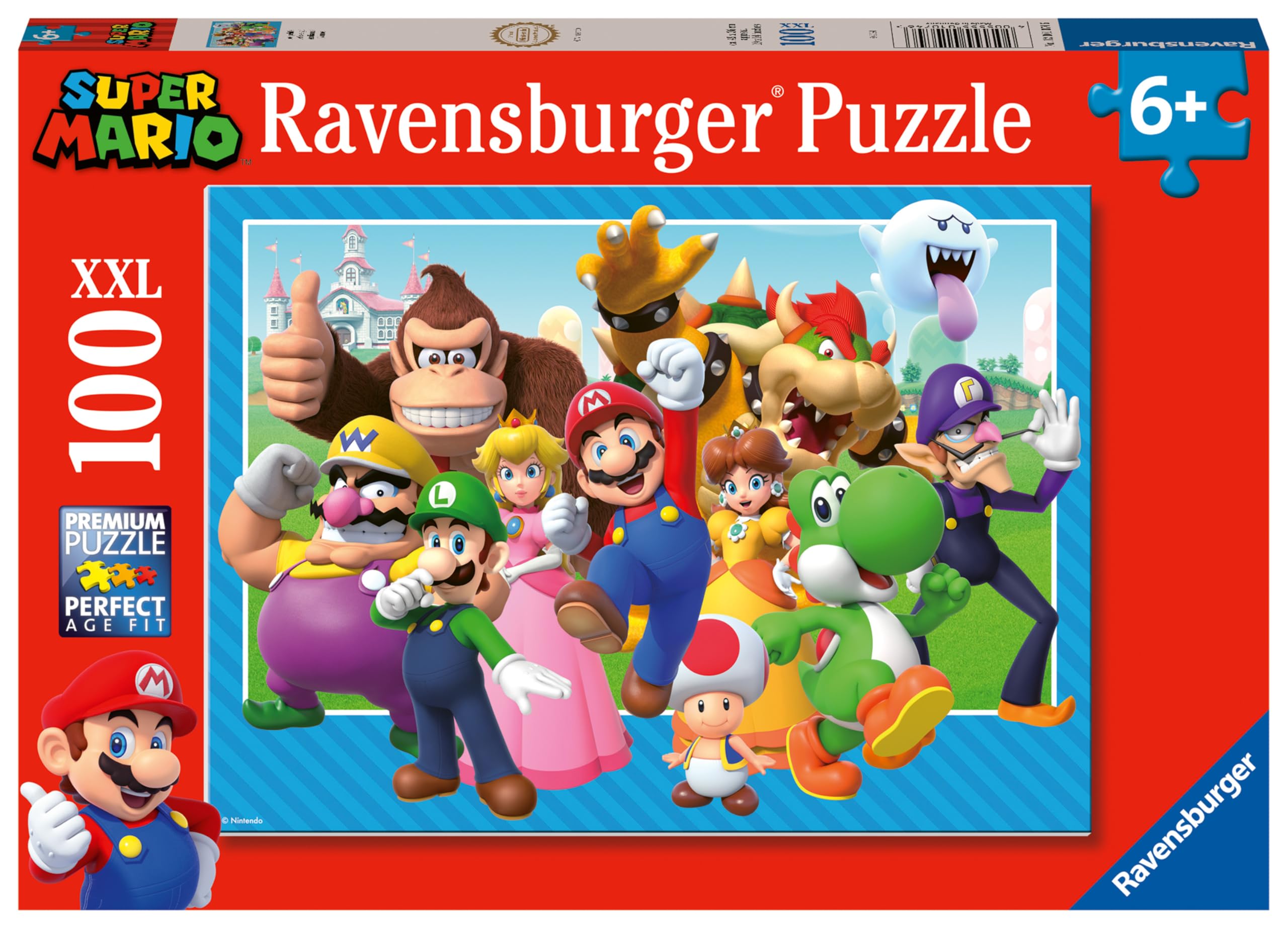 Ravensburger Super Mario Brothers Jigsaw Puzzle for Kids Age 6 Years Up ...