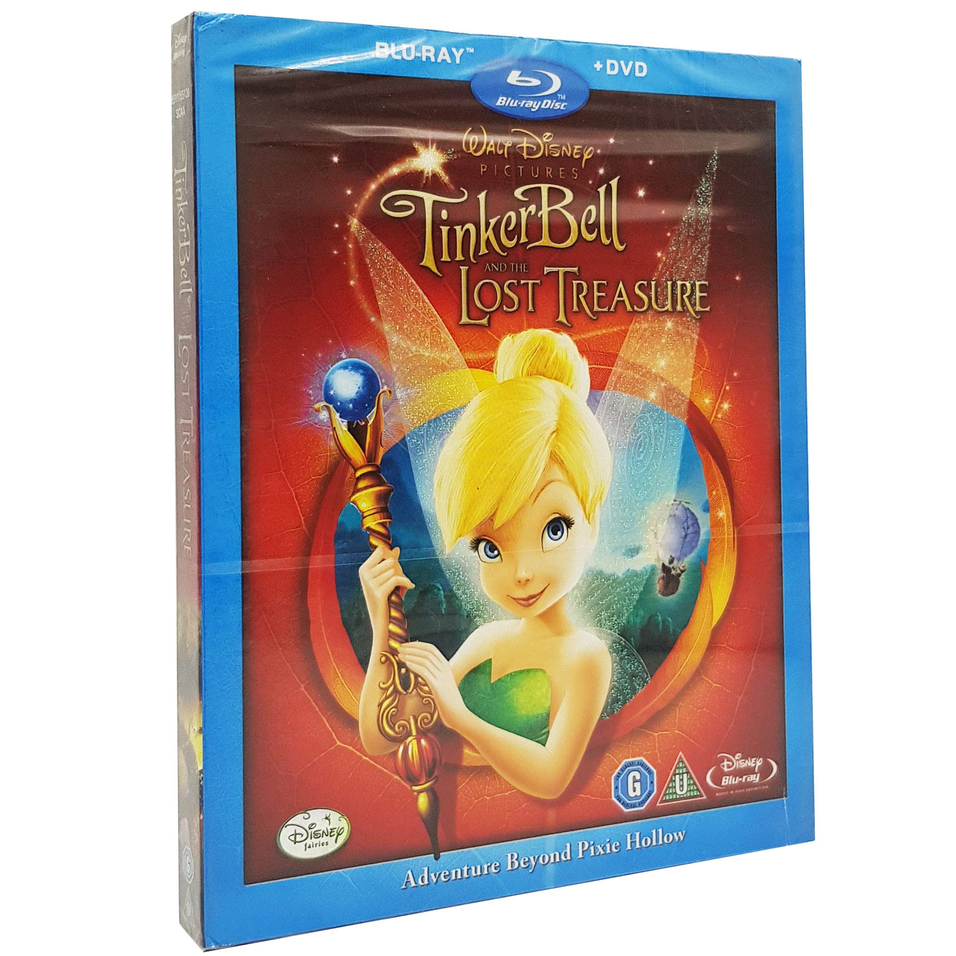Tinker Bell and The Lost Treasure Combi Pack (Blu-ray + DVD): Amazon.co ...