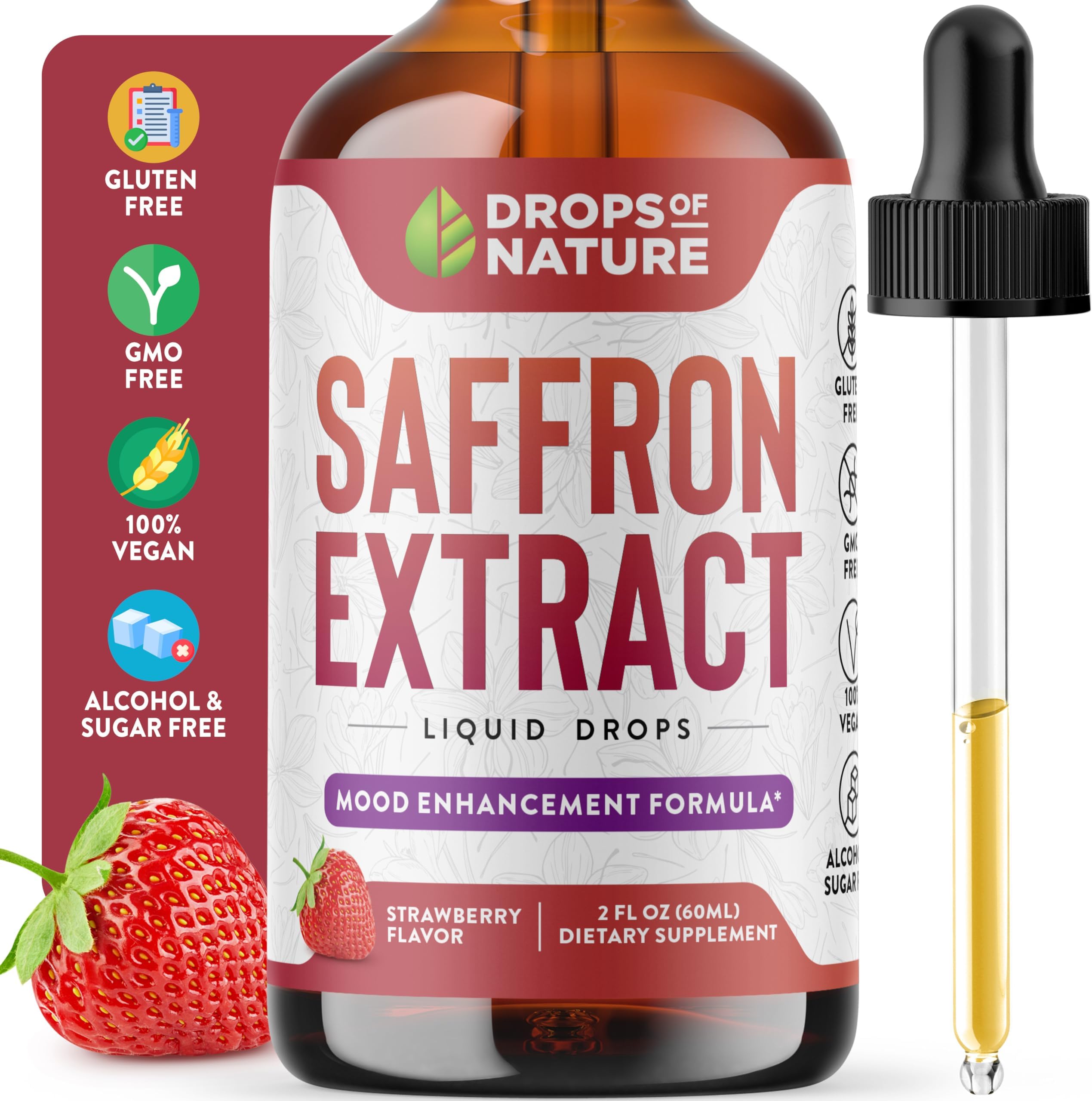 Amazon.com: Saffron Supplement for Wellness - Made with Saffron Extract ...