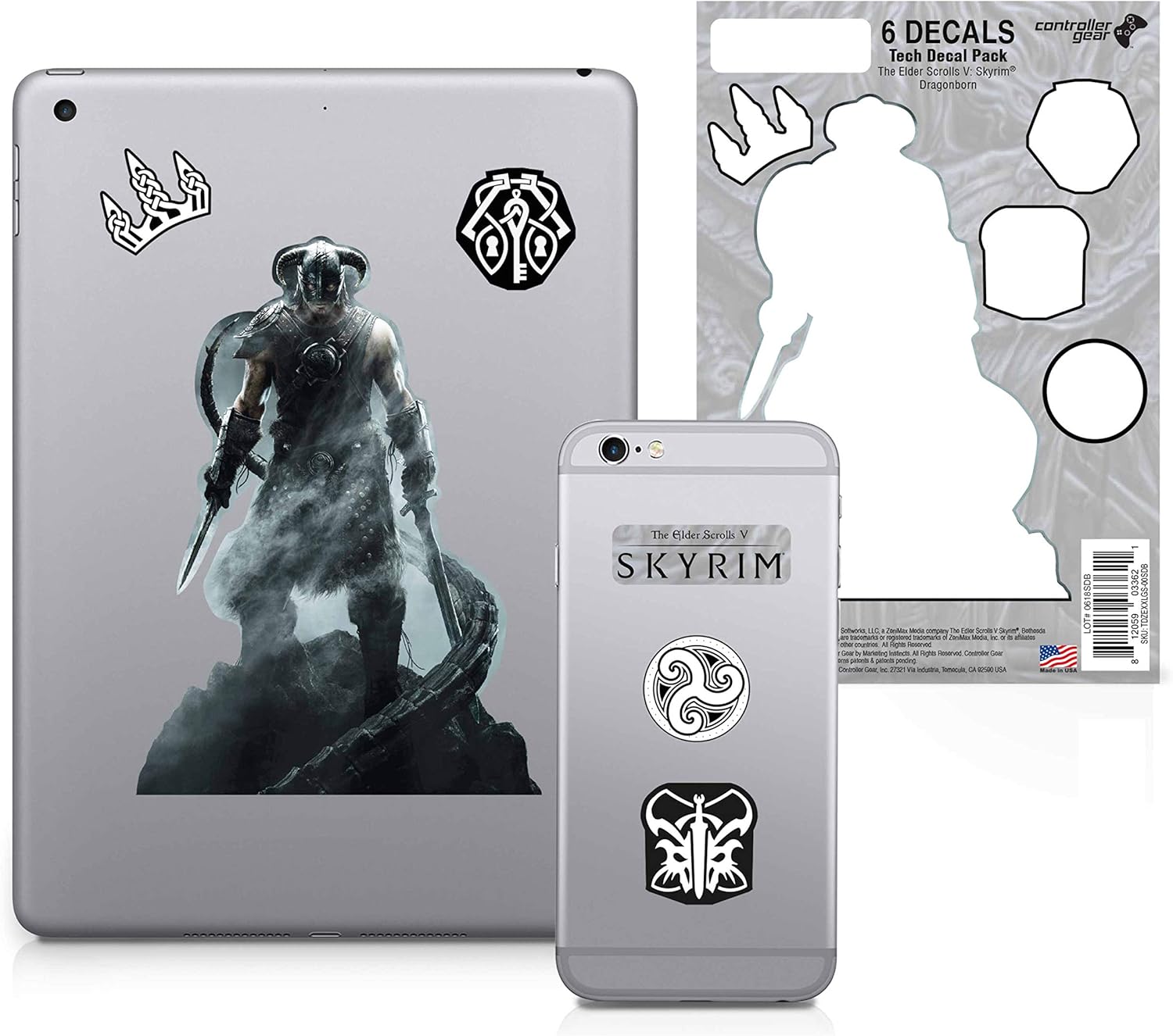 Controller Gear Officially Licensed The Elder Scrolls V: Skyrim ...