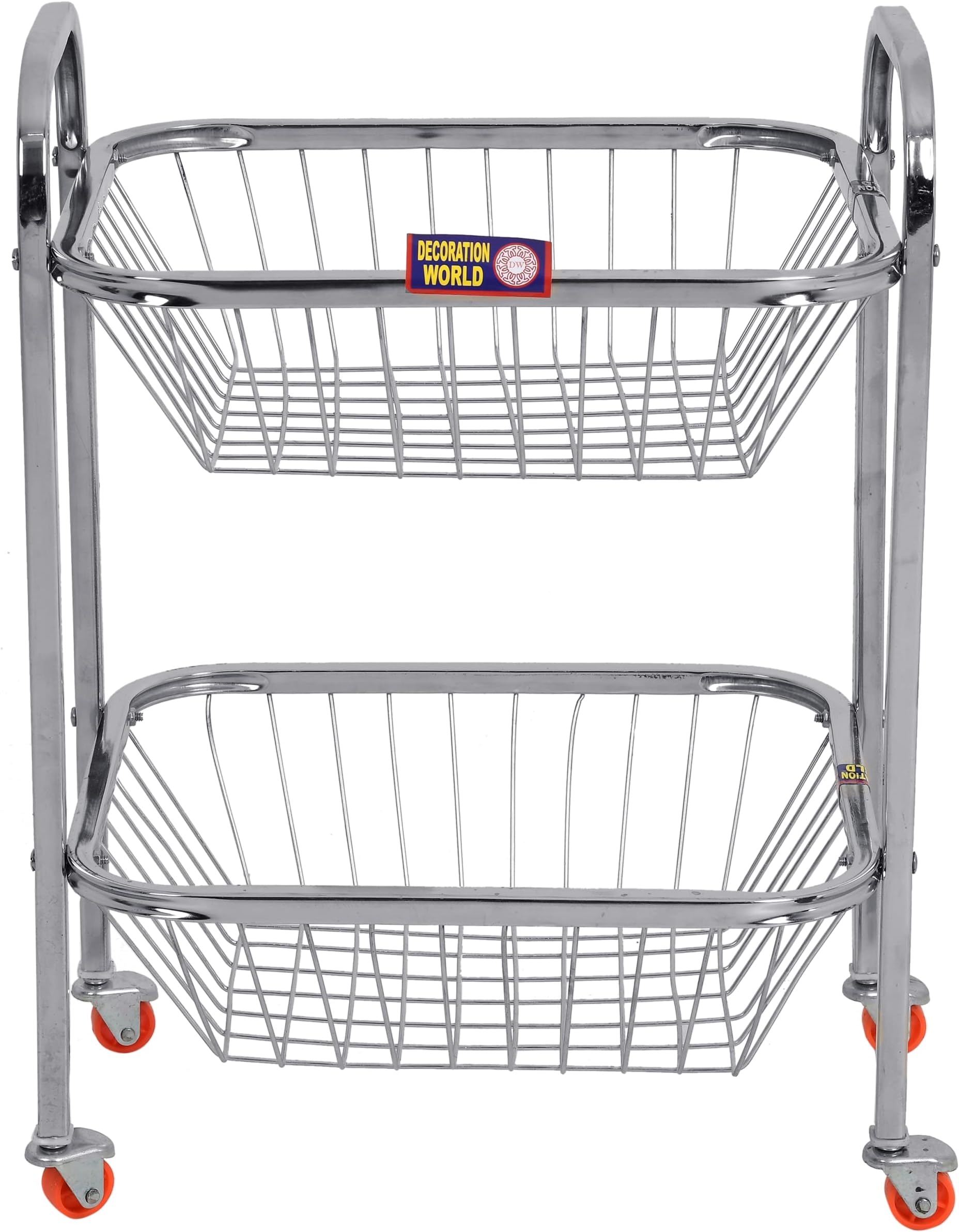 Privesh Stainless Steel Modern Kitchen Storage Rack Folding Perforated ...