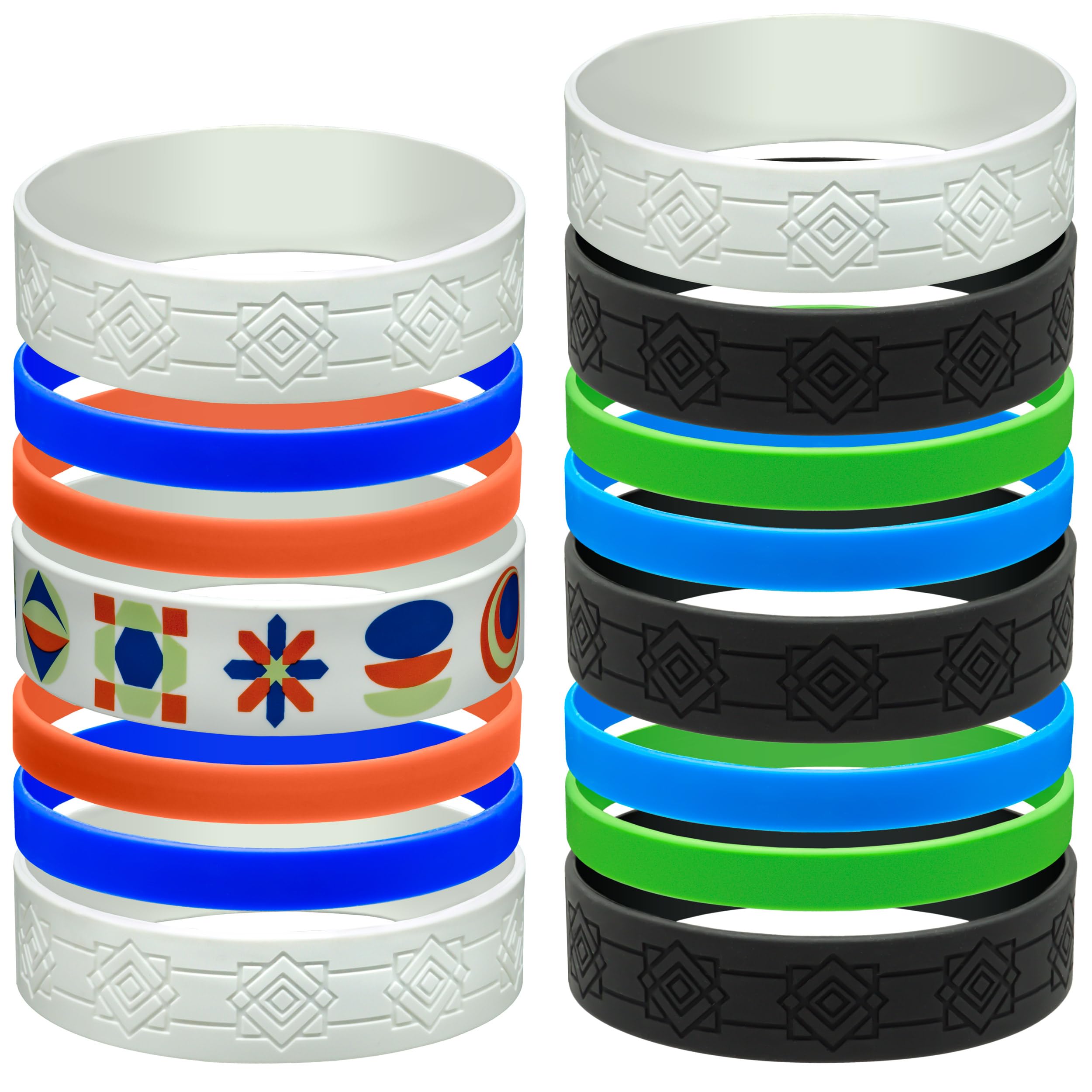 Amazon.com: Colorful Water Bottle Grip Kit - CONTEMPORARY VIBE: Large ...