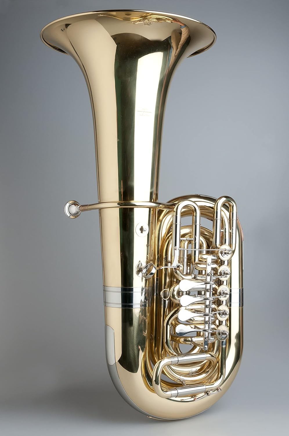 Amazon.com: Tempest Agility Winds CC Tuba 5 Rotary Valves Brass with ...