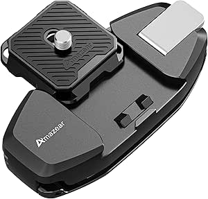 Amazon.com : AMAZEAR Camera Backpack Clip for DSLR, Upgraded One-Handed ...