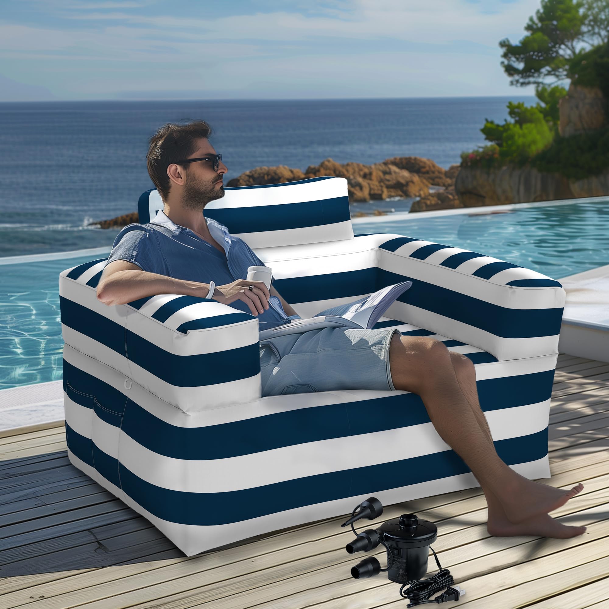 Snapklik.com : Codi Outdoor Inflatable Sofa