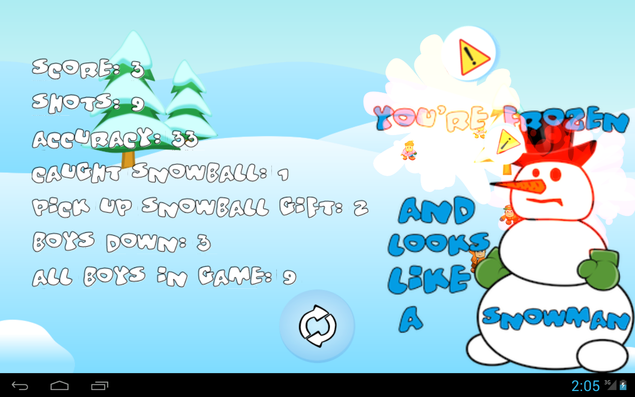 SnowBall Fight Winter Game:Amazon.de:Appstore for Android