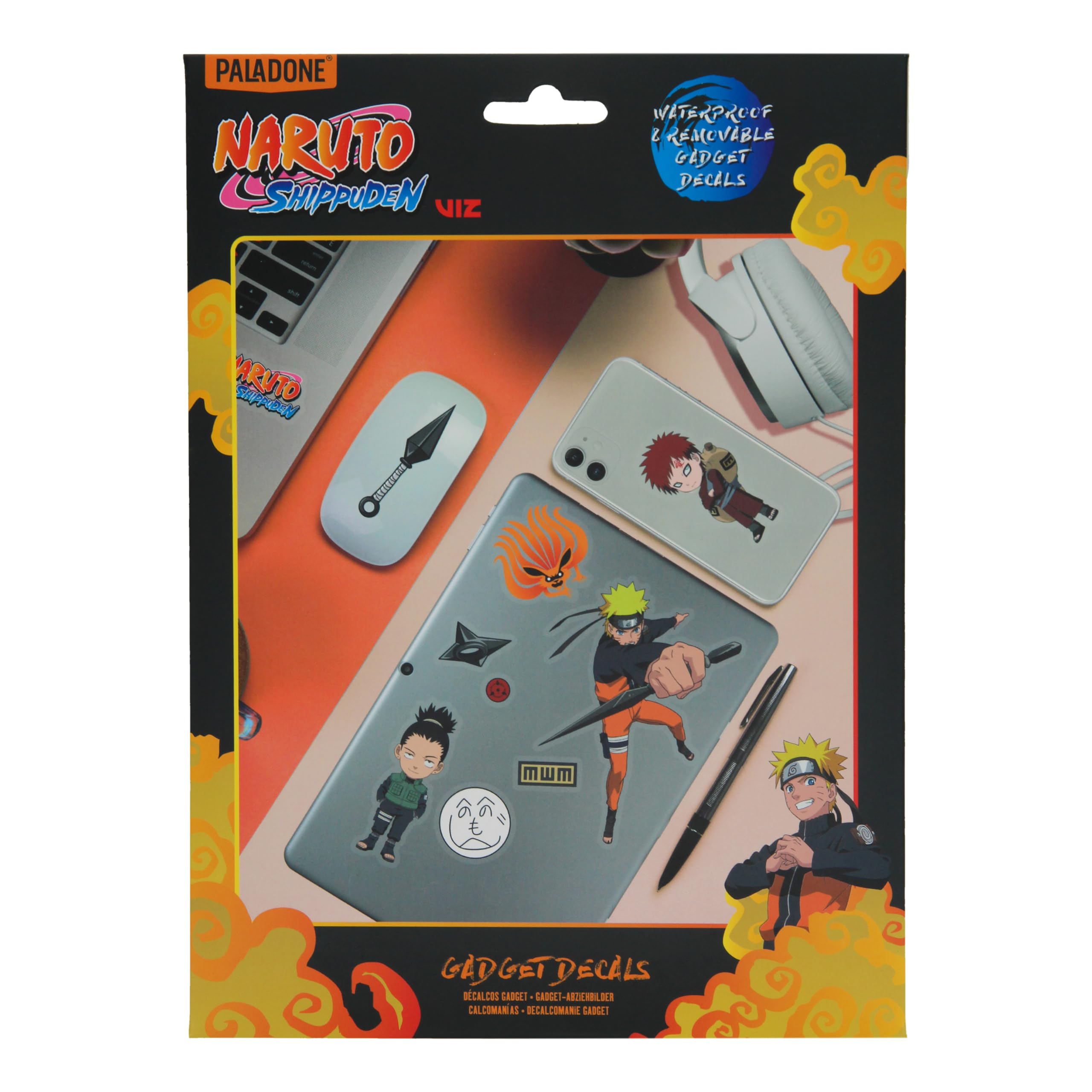 Amazon.com: Paladone Naruto Gadget Decals - Anime Stickers for Laptop ...
