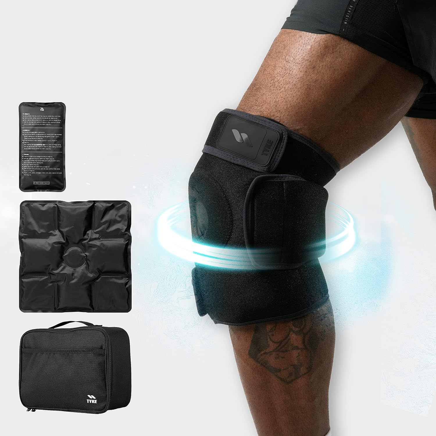 Amazon.com: Premium Extra Large TYKE/TheraPro PROAM Knee Ice Pack Wrap ...