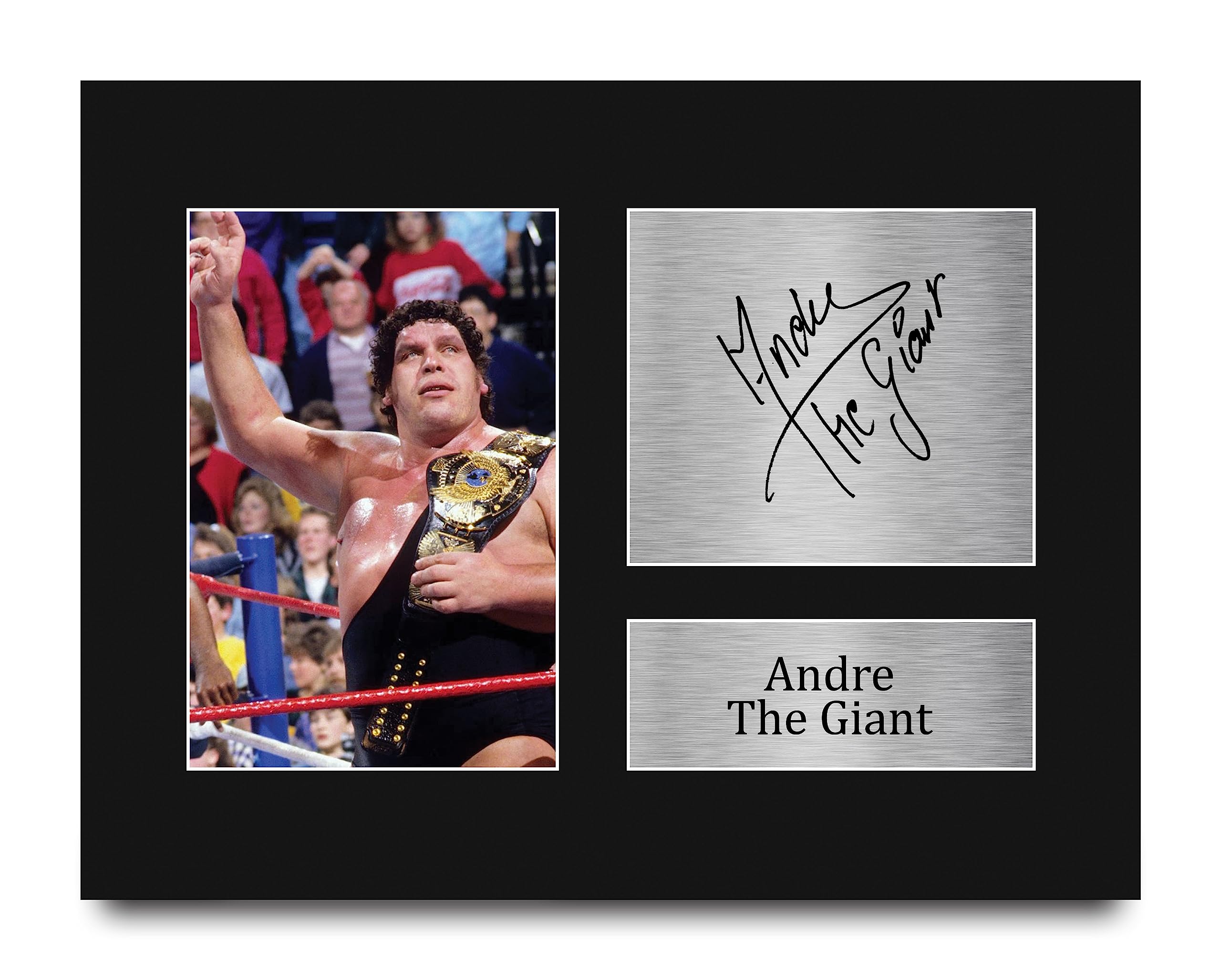 Amazon.com: HWC Trading Andre The Giant Gifts Printed Signed Autograph ...