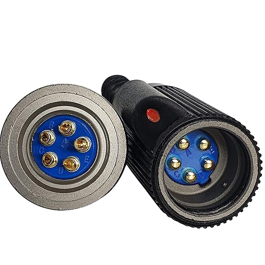 Amazon.com: Military Audio Connector Set U-183/U & U-229/U – 5-Pin 1 ...