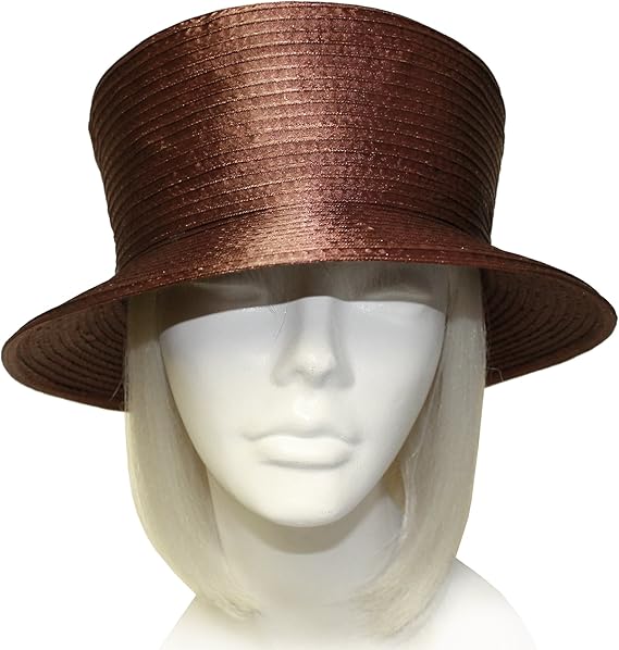 Mr. Song Millinery Satin-CRIN Small Brim Hat Body - Assorted Colorss ...