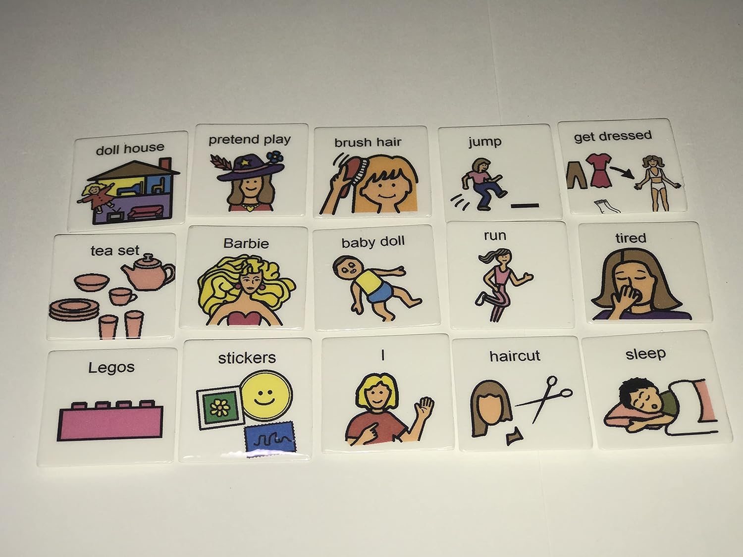 Girl Visual Communication Book, Autism Language 162 Philippines | Ubuy