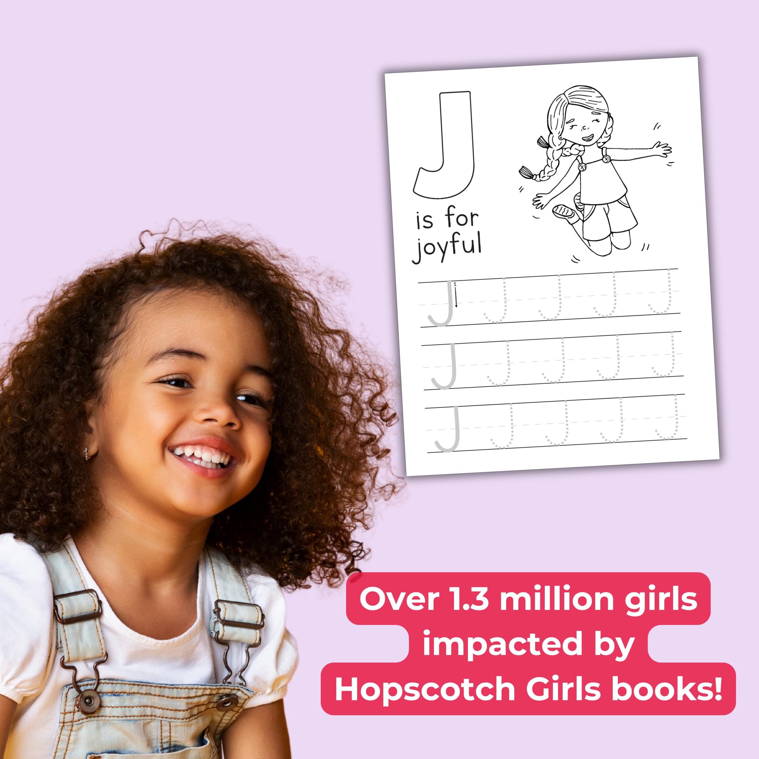 Snapklik.com : G Is For Girl: Trace & Learn Letters Handwriting ...