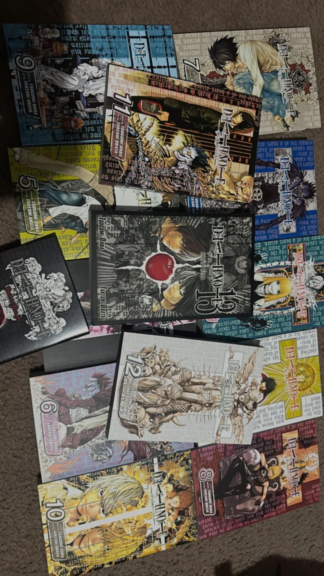 Death Note Complete Box Set: Volumes 1-13 with Premium : Ohba, Tsugumi ...