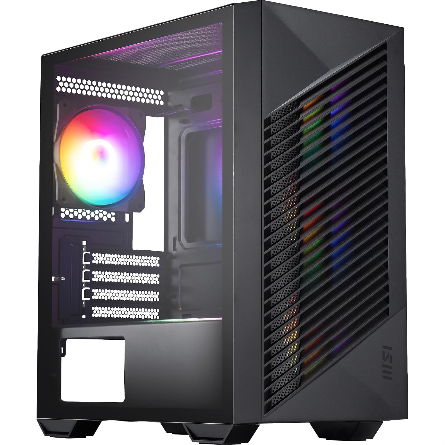 Amazon.in: Buy MSI PRO Forge M050A - Mini Tower PC Case - Micro-ATX ...