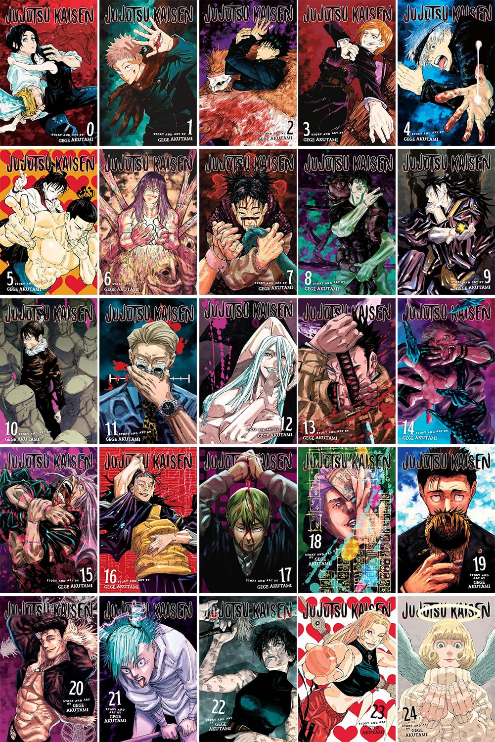 Jujutsu Kaisen Series (Vol 0-19) 20 Books Collection Set By Gege ...