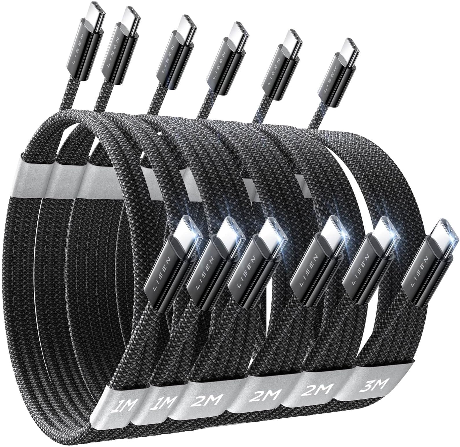 Amazon.com: LISEN USBC C to USB C Cable, 60W C to C Cable Fast Charging ...