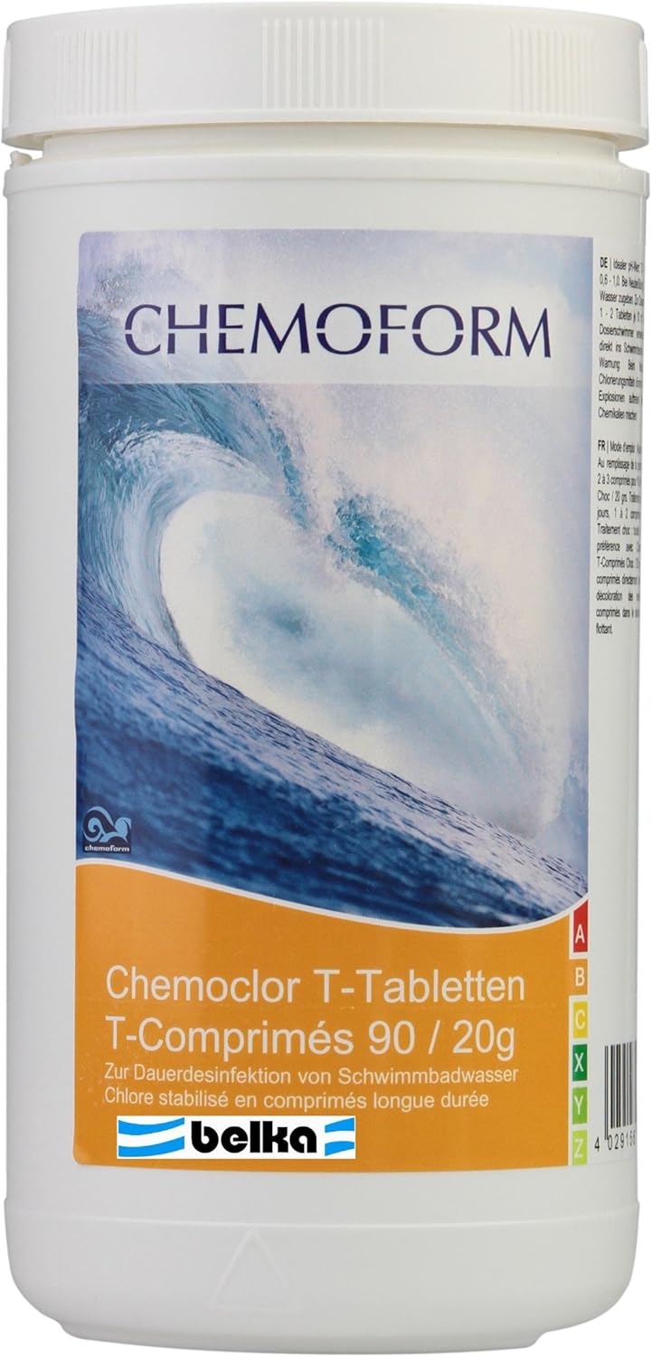 Chlor T-Tabletten 20g / 1Kg : Amazon.de: Garten