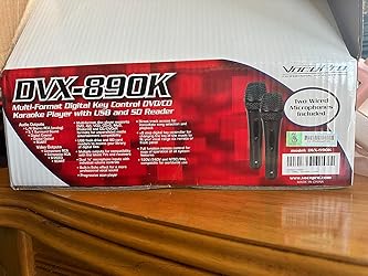 Amazon.com: VocoPro Multi-Format Digital Key Control DVD/DivX Player ...