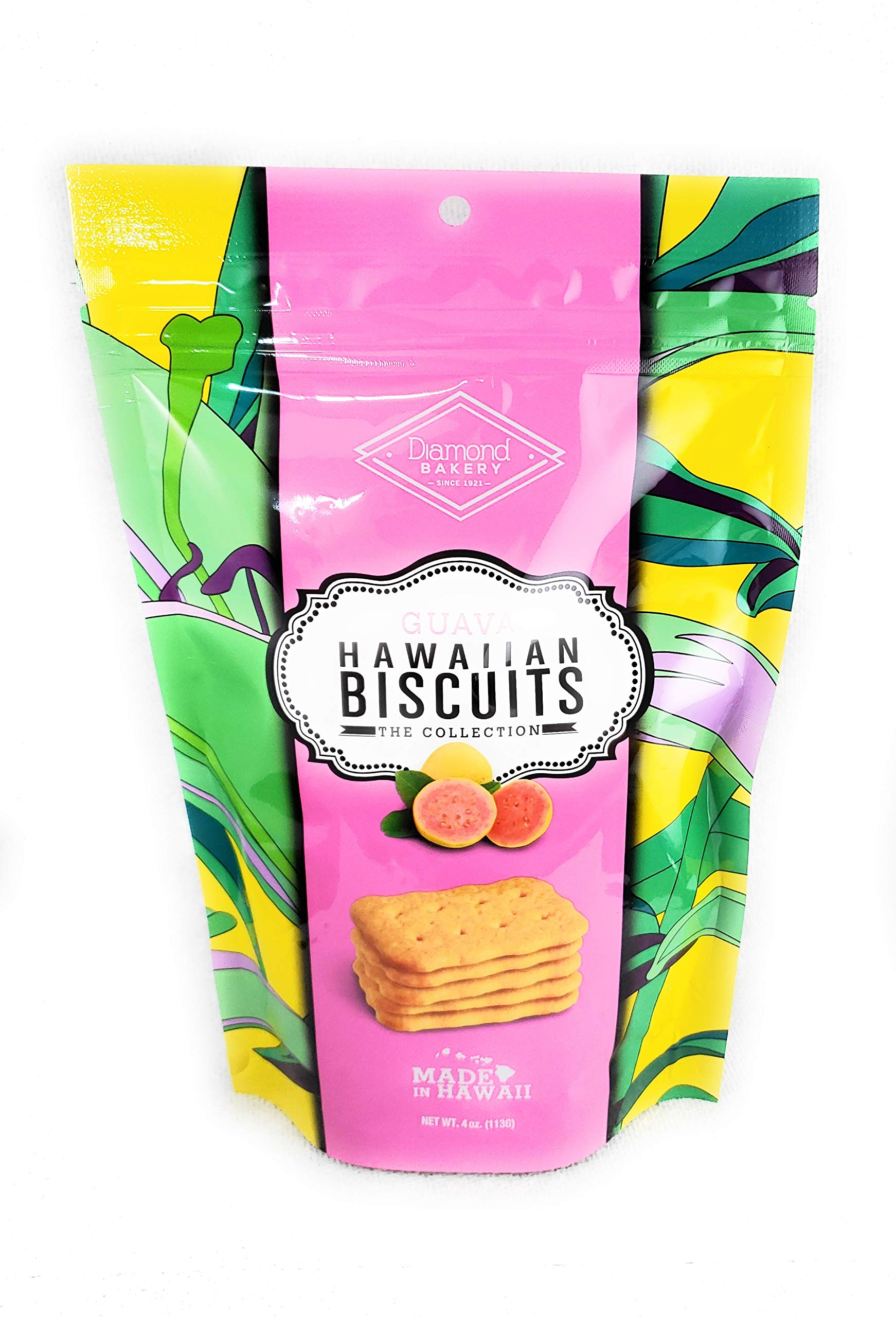 Amazon.com: Diamond Bakery Guava Hawaiian Biscuits : Grocery & Gourmet Food