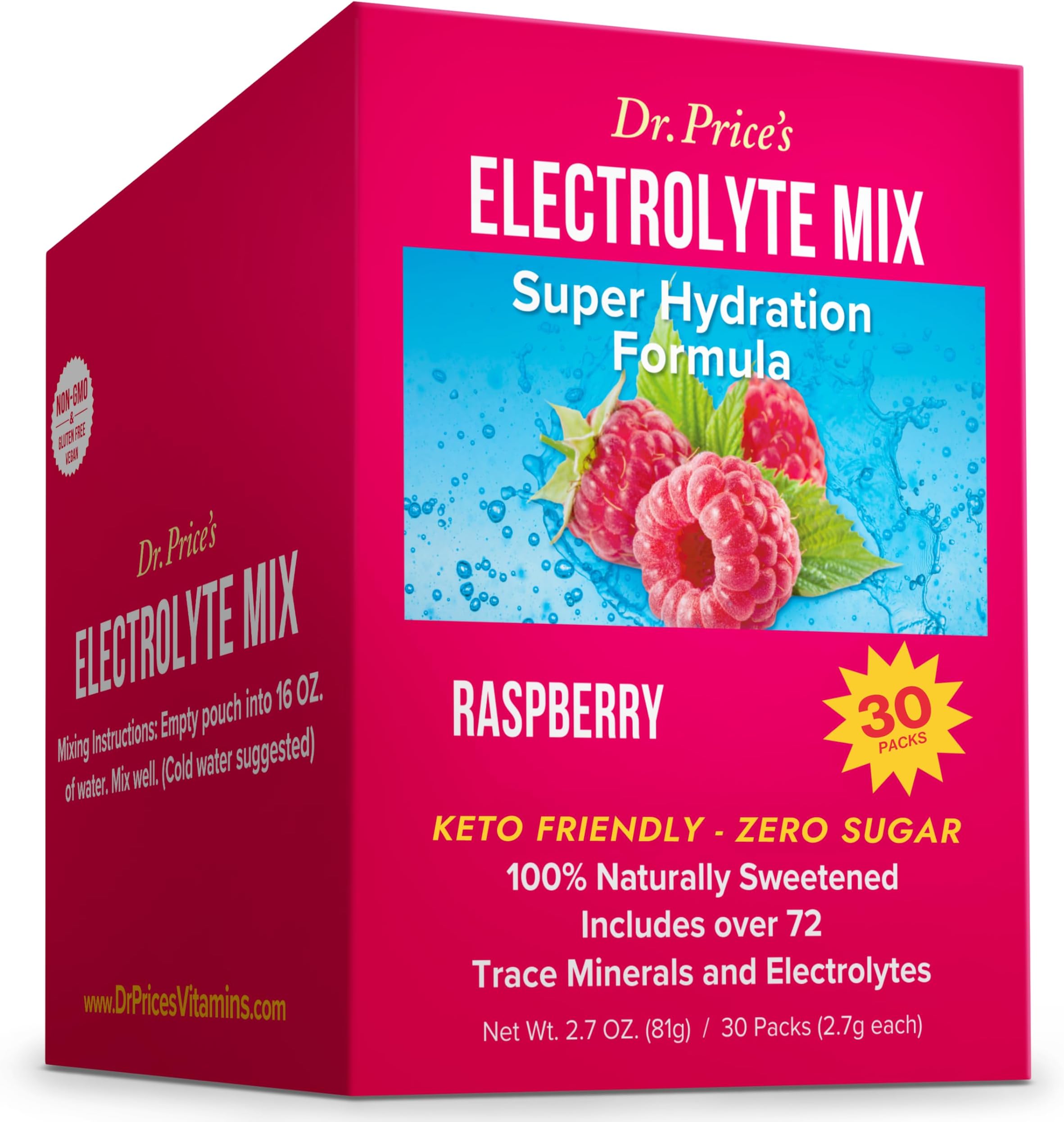 Amazon.com: Electrolytes Powder Packets - Electrolytes No Sugar ...
