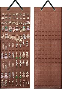 Amazon.com: Lolalet Hanging Earring Holder Organizer with 20 Hooks for ...