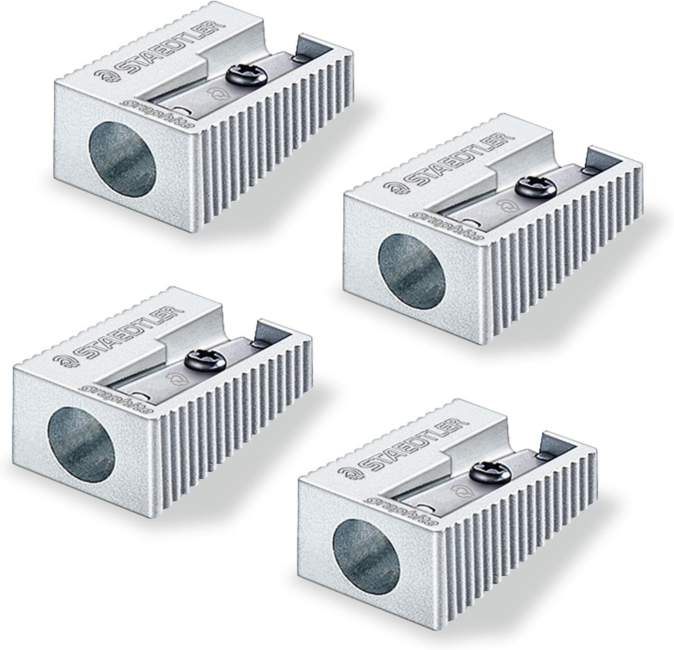 Amazon.com: Staedtler Single Hole Quality Aluminium Pencil Sharpener X ...