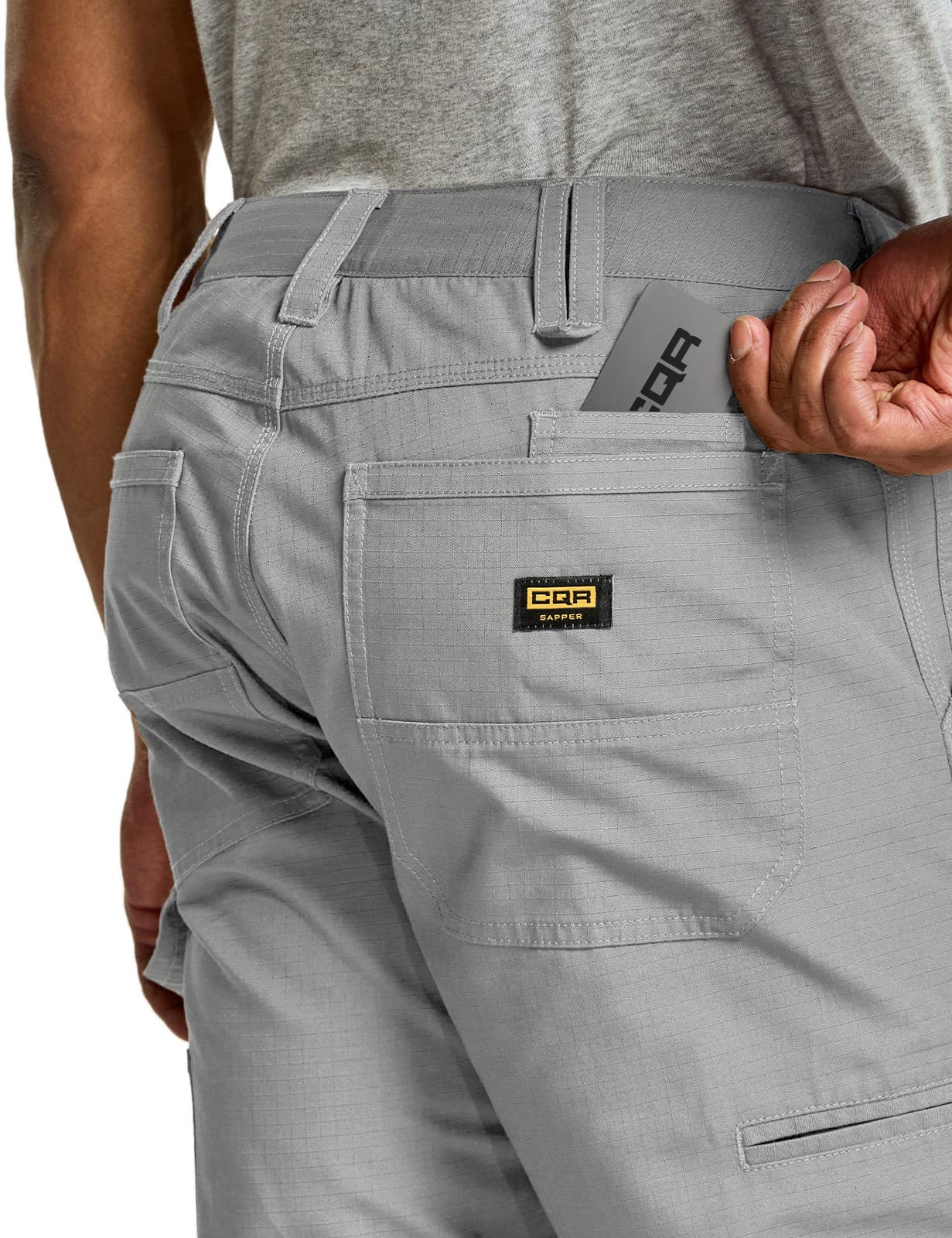Snapklik.com : Mens Quick Dry Work Pants, Water Resistant Outdoor ...
