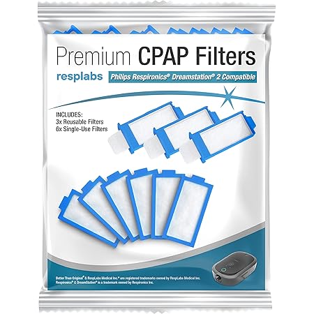 Amazon.com: Longevity Turtle CPAP Pollen Filter Kit, 8 Reusable CPAP ...