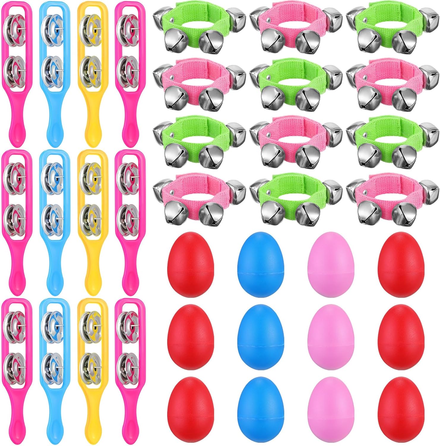 Amazon.com: PerKoop 36 Pieces Bulk Easter Basket Gifts for Kids Include ...