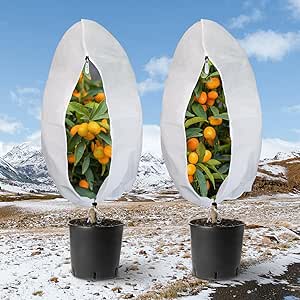 Amazon.com : Hopegiver 2 Pcs Plant Covers Freeze Protection, 23.6"x31.5 ...
