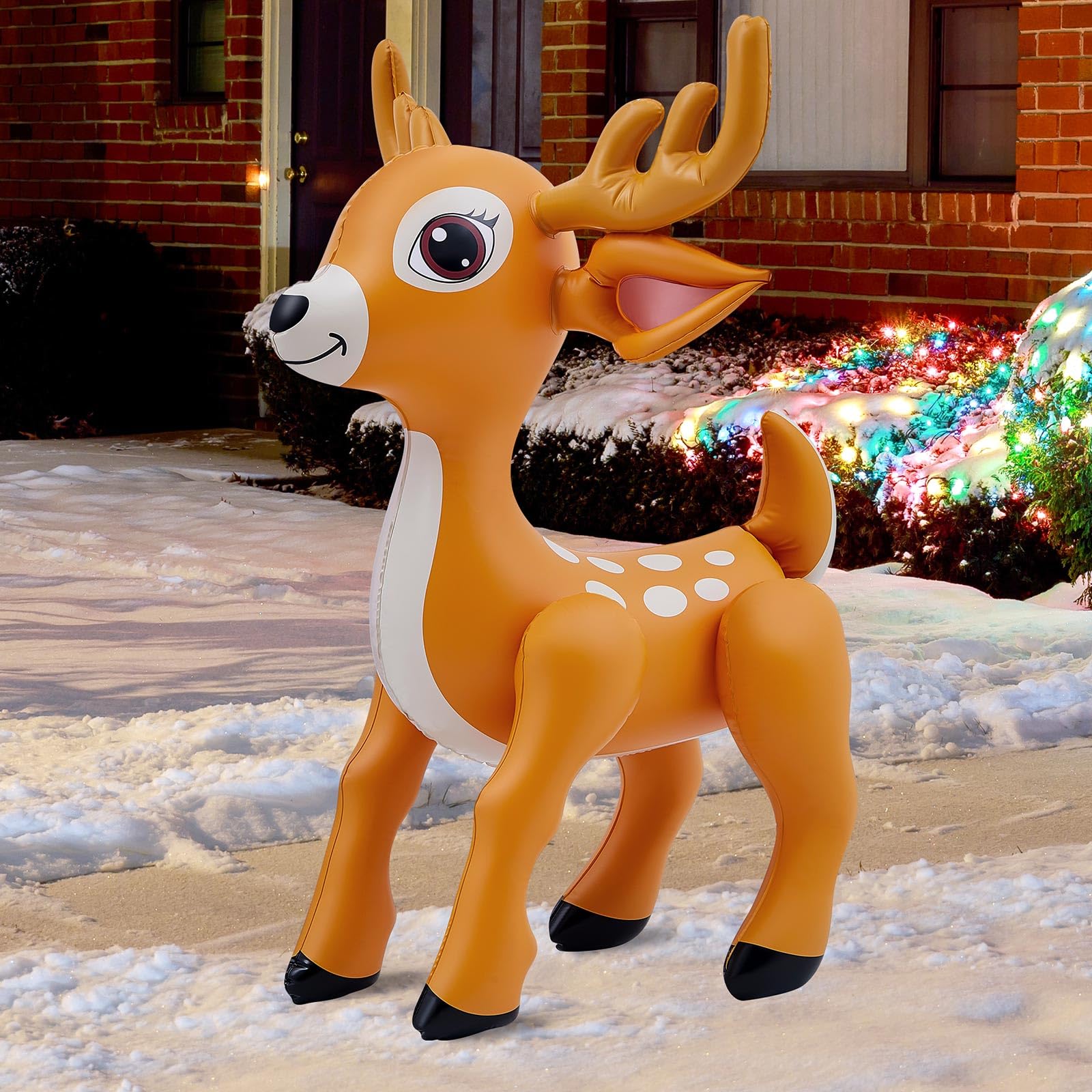 Snapklik.com : Liliful 36 X 25inch Giant Inflatable Animals Deer ...