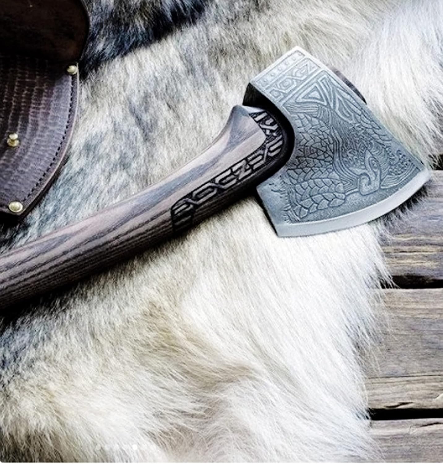 Amazon.com : SHINY CRAFTS-Axes Viking Axe Hatchet-Norse Battle Axe Best Handmade Tomahawk Viking ...