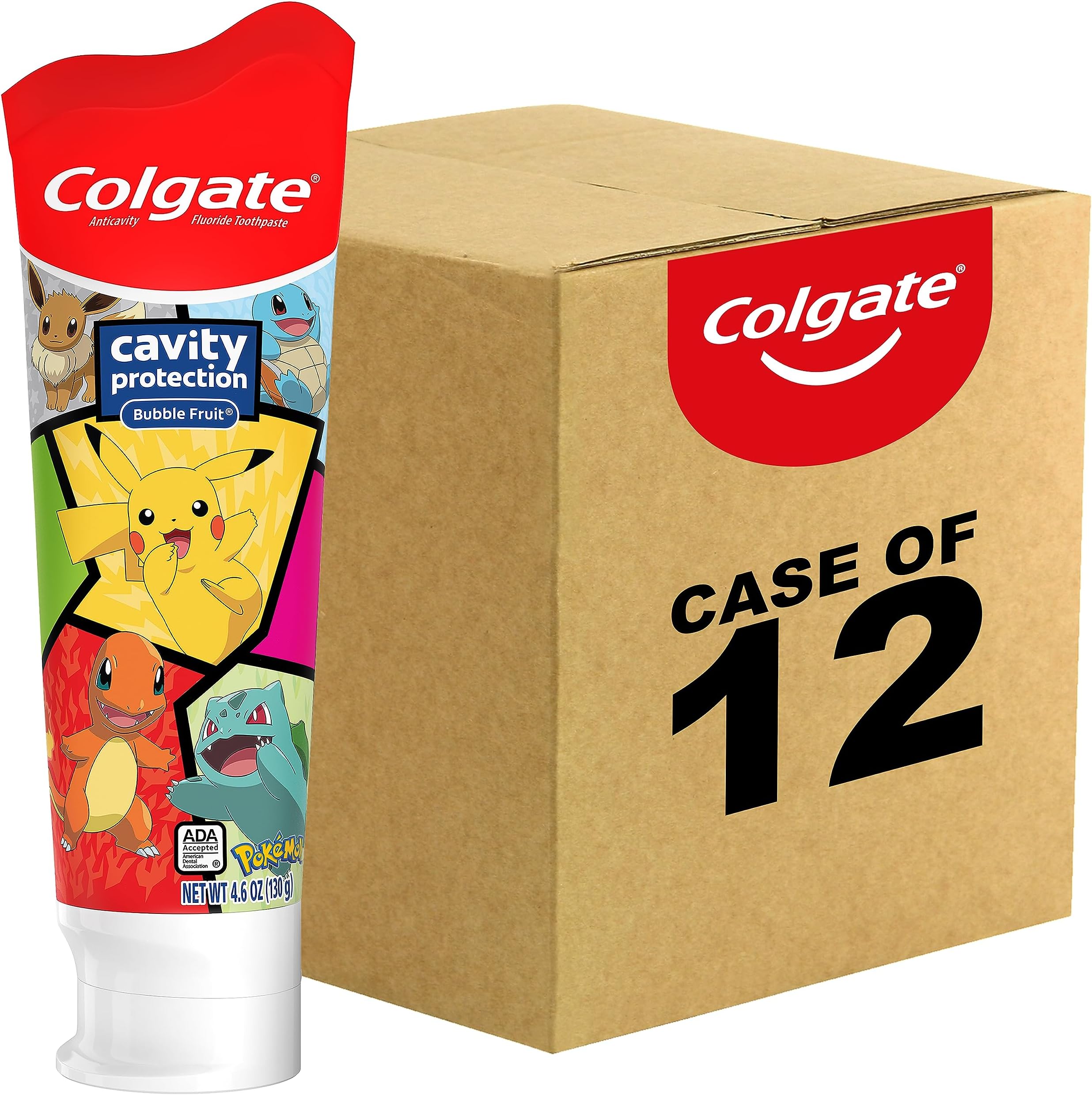 Amazon.com: Colgate Kids Toothpaste with Fluoride, Anticavity & Cavity ...