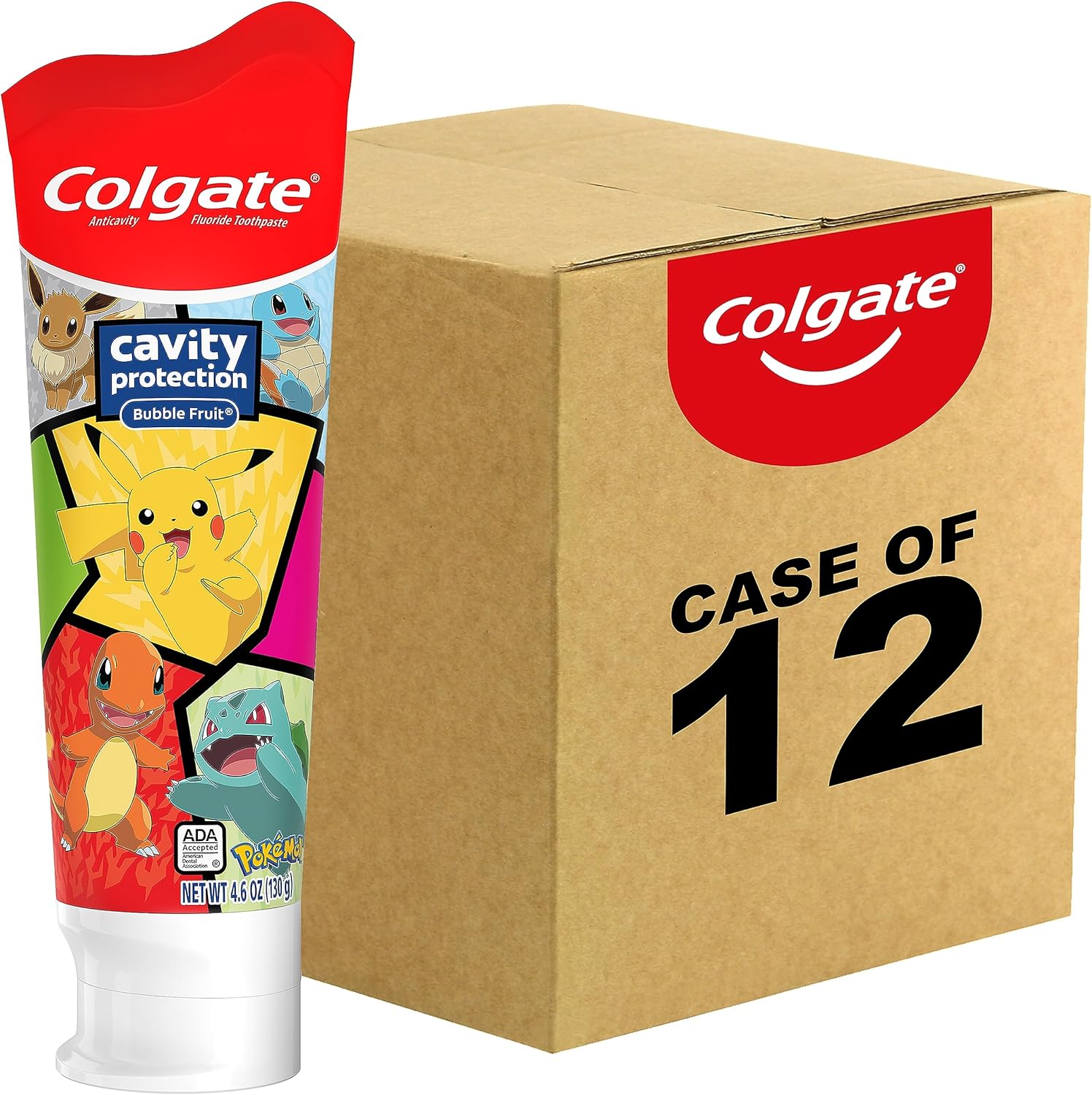 Amazon.com : Colgate Kids Toothpaste with Fluoride, Anticavity & Cavity ...