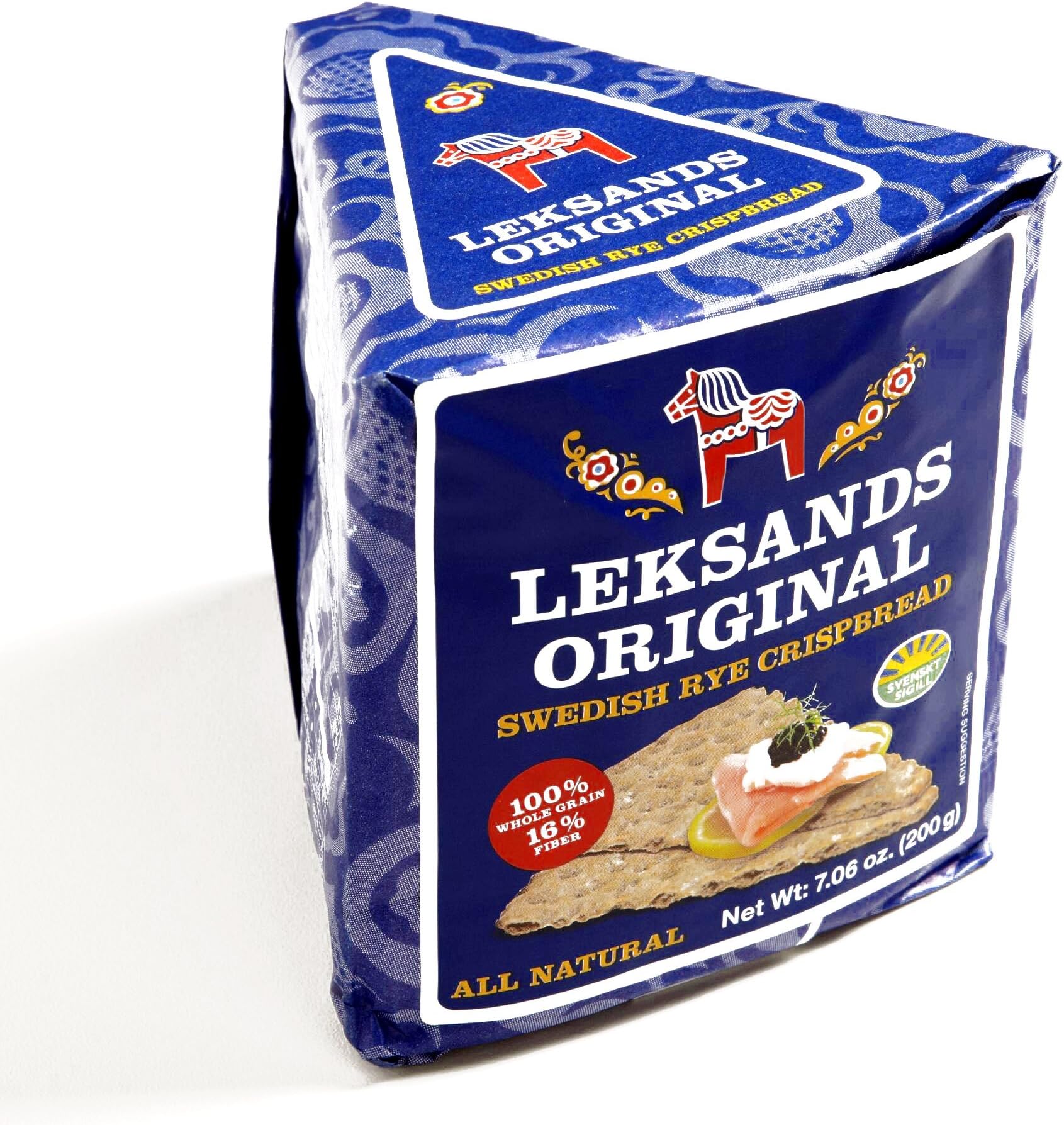 Amazon.com : Leksands Original Triangle Crispbread 7.05 oz each (3 ...