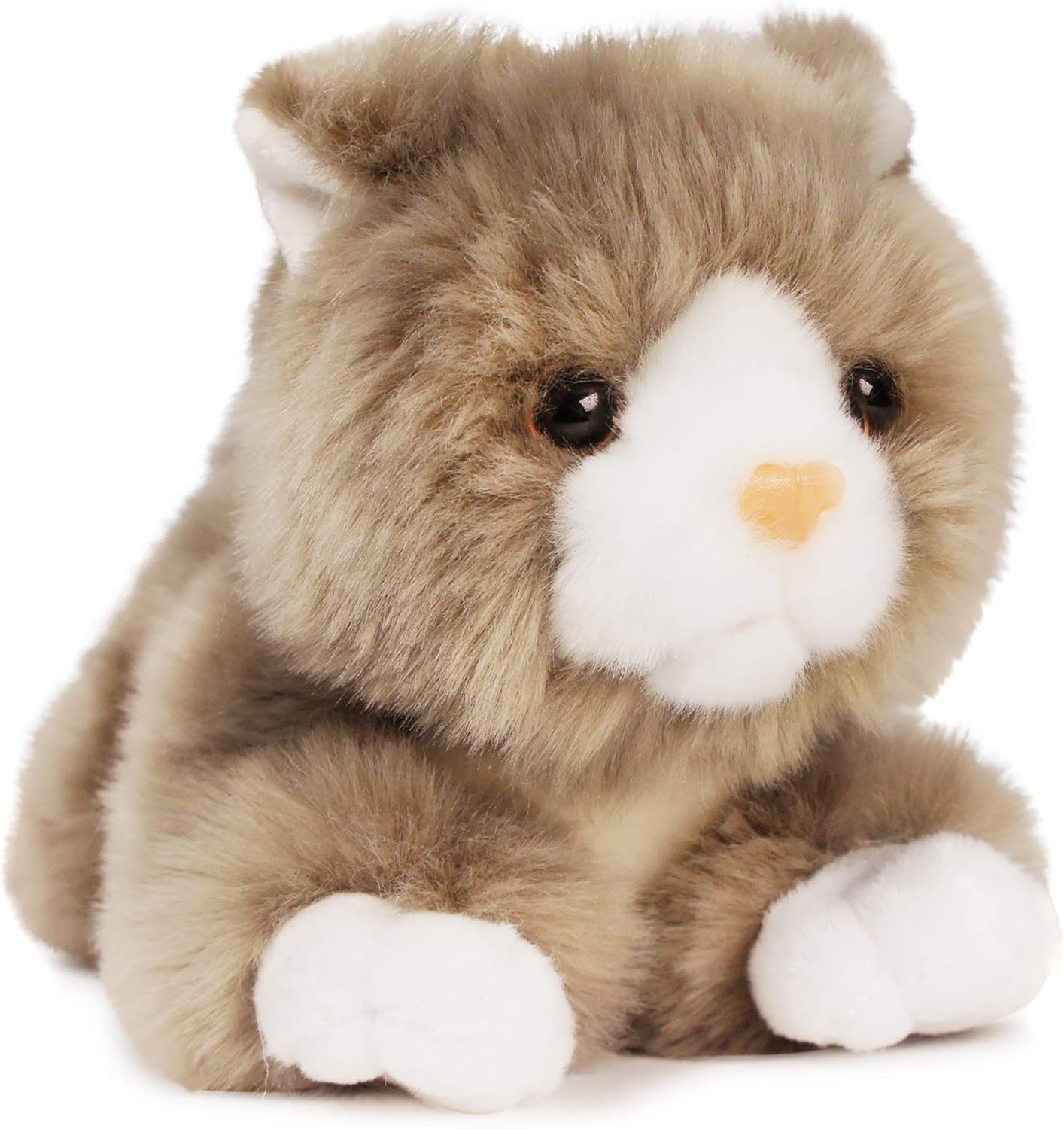 Amazon.com: VIAHART Gallagher The Grey Cat - 8 Inch Stuffed Animal ...