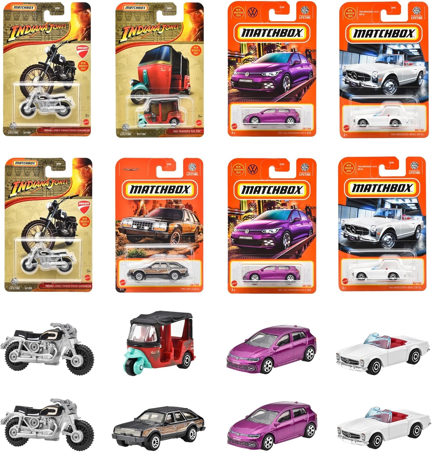 Amazon.co.jp: Matchbox 98BJ-30782 Basic Car, J Assortment, Vehicle Toy ...
