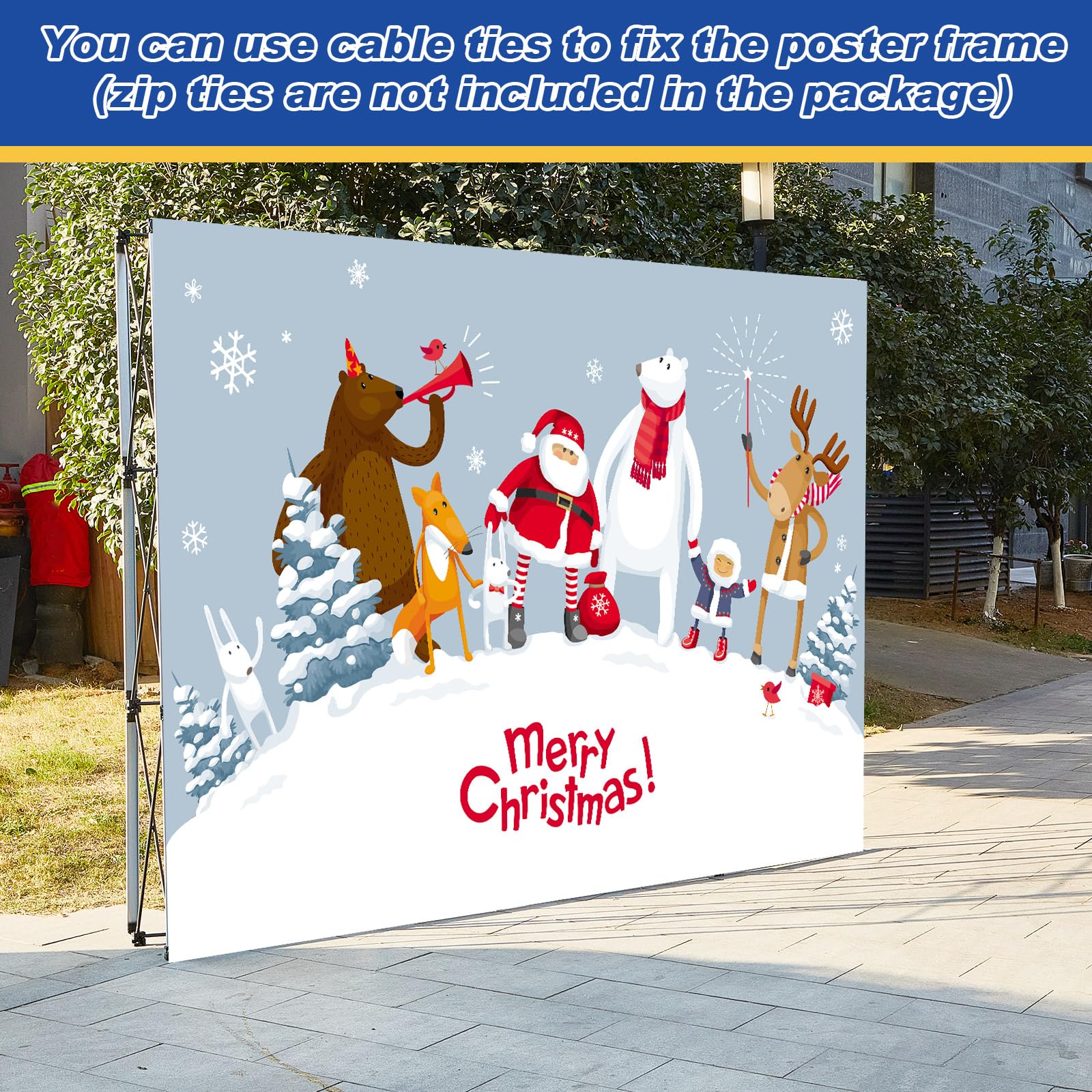 Snapklik.com : Yaocom Tension Backdrops Stand 7.5 X 10 Ft Portable Pop ...