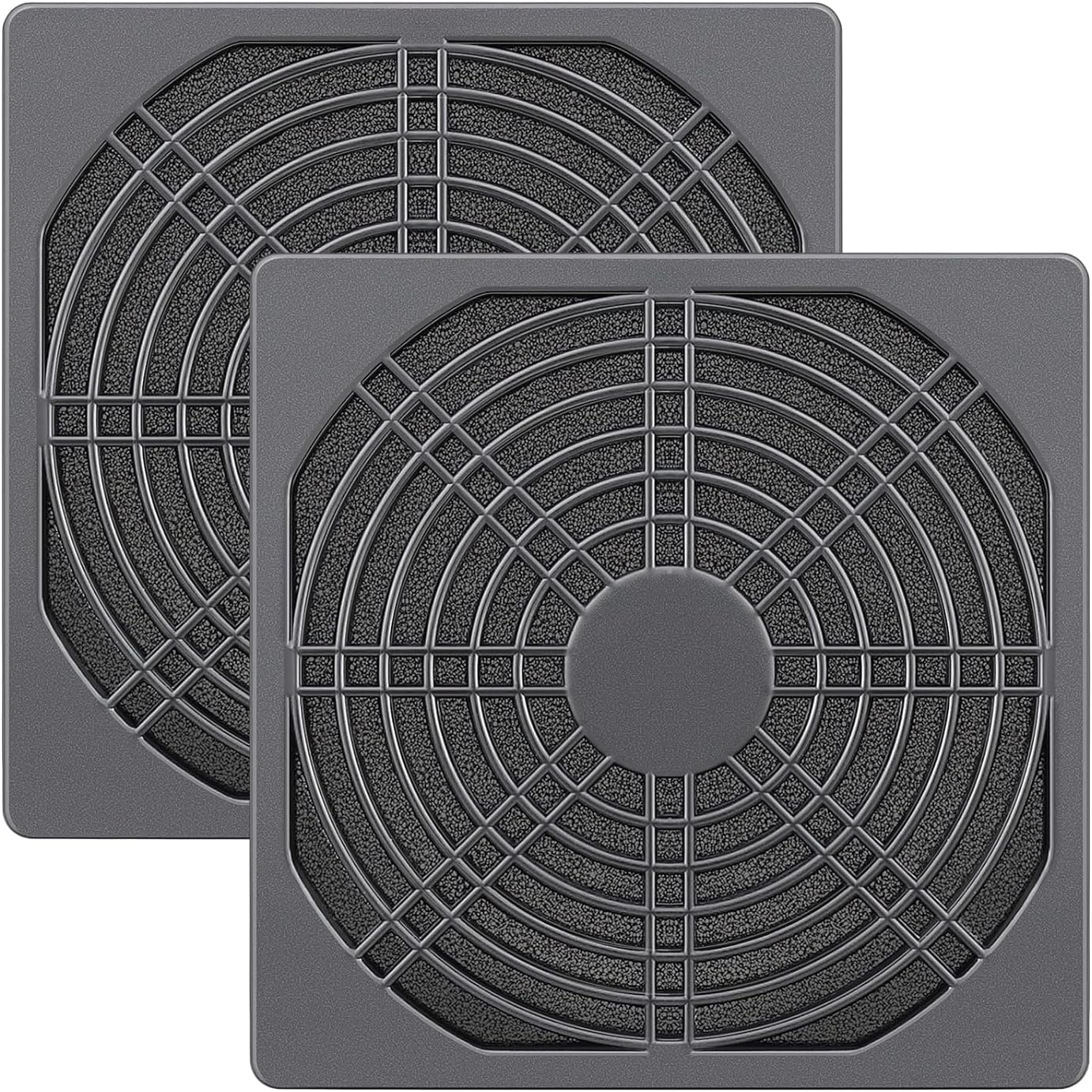 120 x 240mm PC Case Dust Mesh Filter, [2 Pack] Magnetic Frame Computer ...