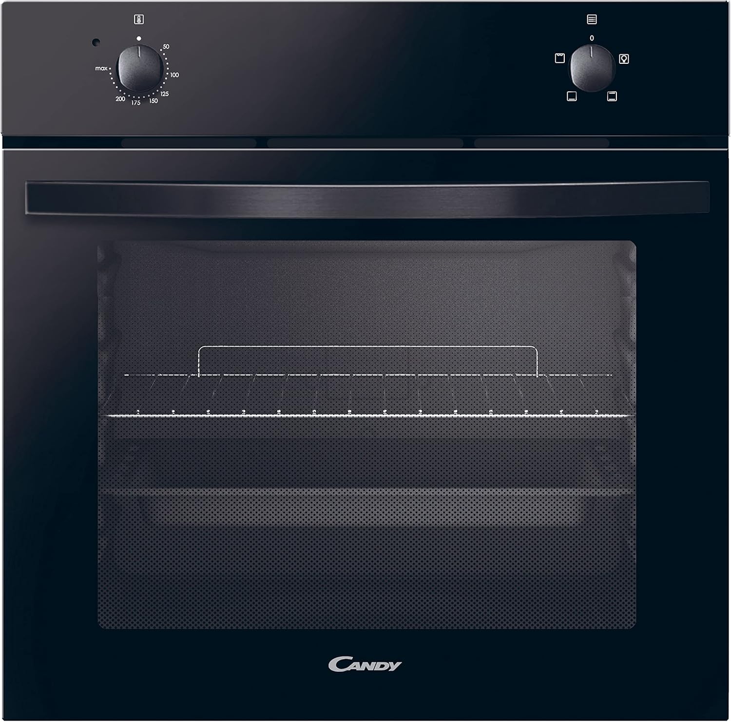 CANDY Four encastrable émail lisse FIDC N100, 70 litres, 3 modes de ...