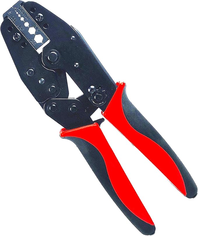 ConnectoRF Ratchet Crimping Tool Crimper for RF Coax RG58 RG59 RG62 ...
