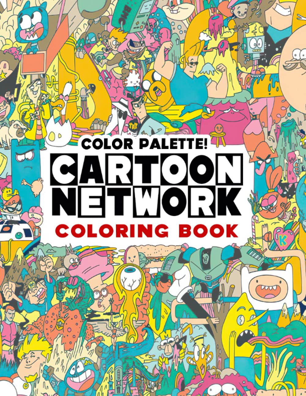 Color Palette Cartoon Network Coloring Book Plenty Of Great Cartoon ...