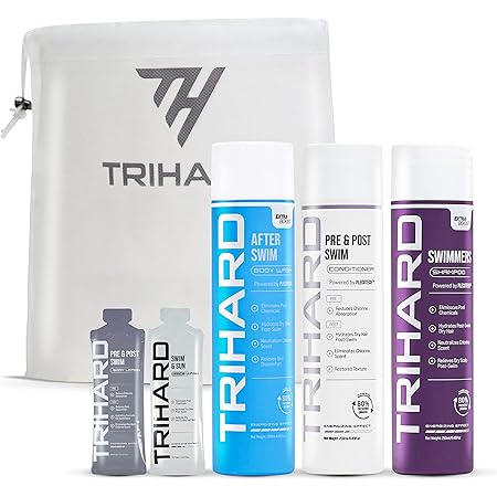 Amazon.com : TRISWIM Splash Box Set of 6 Chlorine Removal Body Wash ...